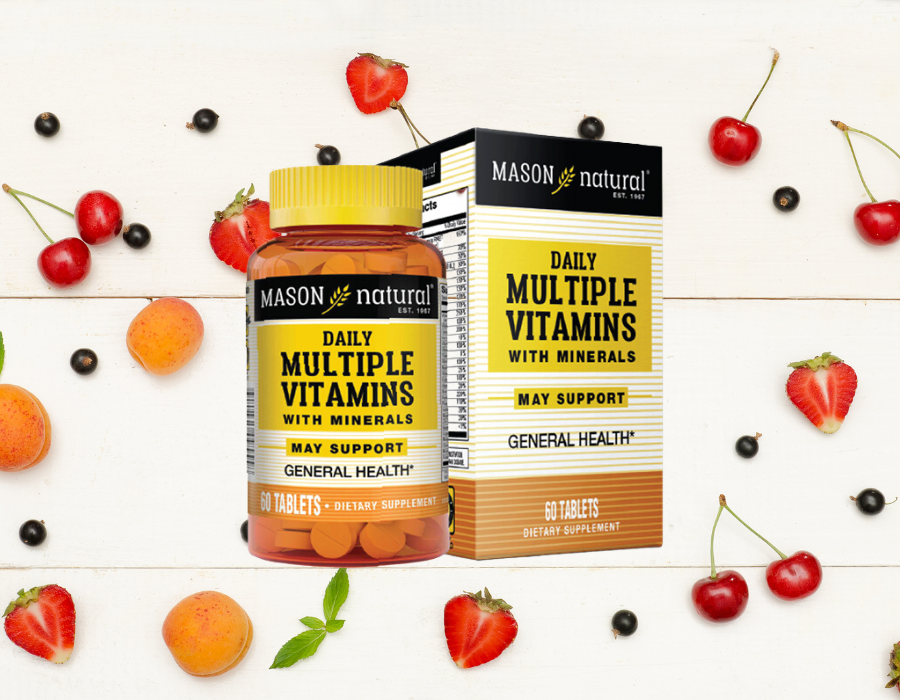 Viên Uống Daily Multiple Vitamins Mason Natural Giúp Bổ Sung Vitamin Và Khoáng Chất USA - Giao ...